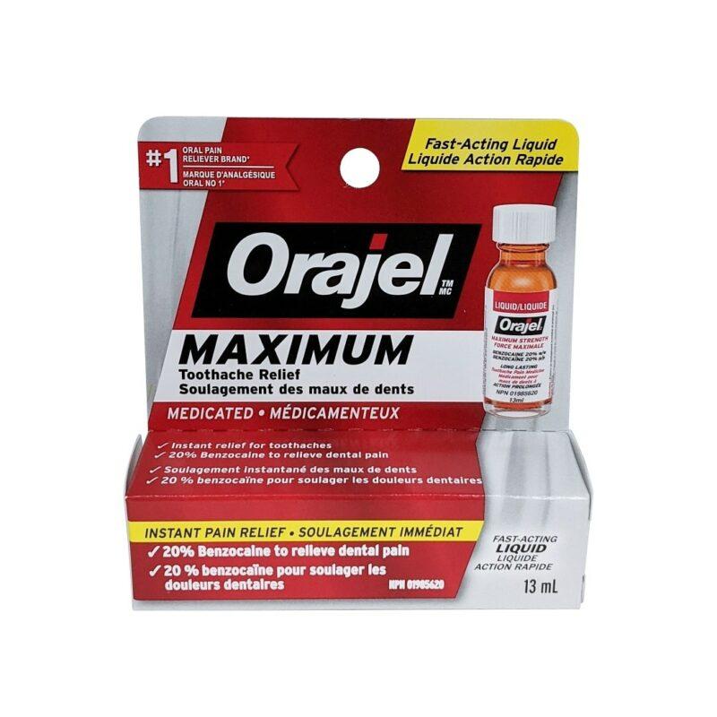 13 ML Orajel maximum toothache relief - Mart31