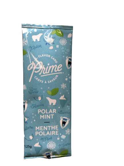 1.25g Prime flavor card polar mint - Mart31