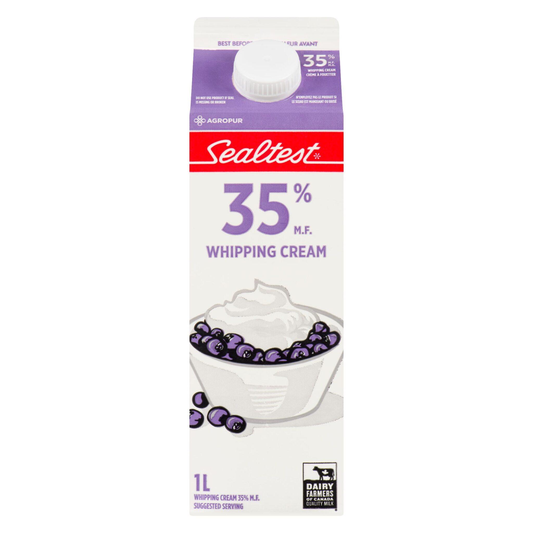 Sealtest 35% whipping cream 1L - Mart31
